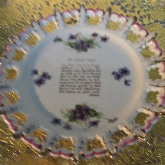 Accents | The Lords Prayer Plate | Poshmark